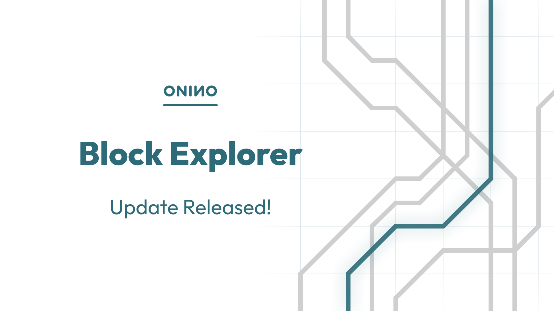 ONINO Blog | New Blockexplorer Released
